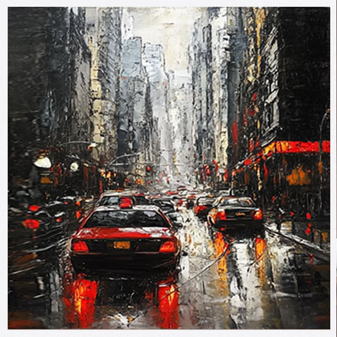 Drizzling Night – Amsterdam Art